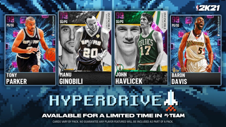 NBA 2K21 MyTeam: Limited Edition Hyperdrive II Packs + Schließfachcode | Komponenten PC