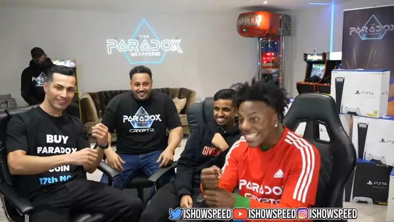IShowSpeed unter Beschuss wegen Förderung von Paradox Metaverse "Crypto ...