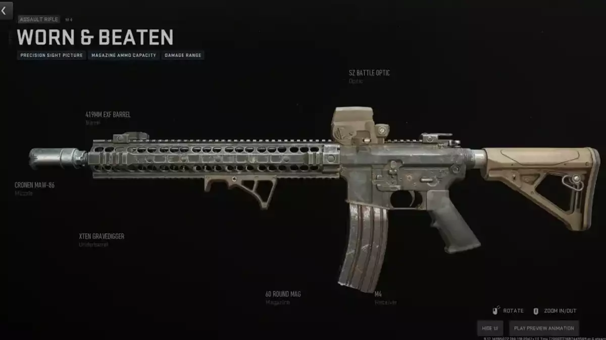 So erhalten Sie den "abgenutzten und geschlagenen" M4-Bauplan in ...