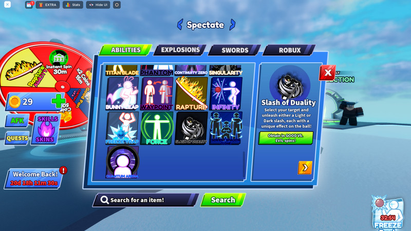 So schalten Sie die Fähigkeit "Slash of Duality" in Blade Ball frei ...