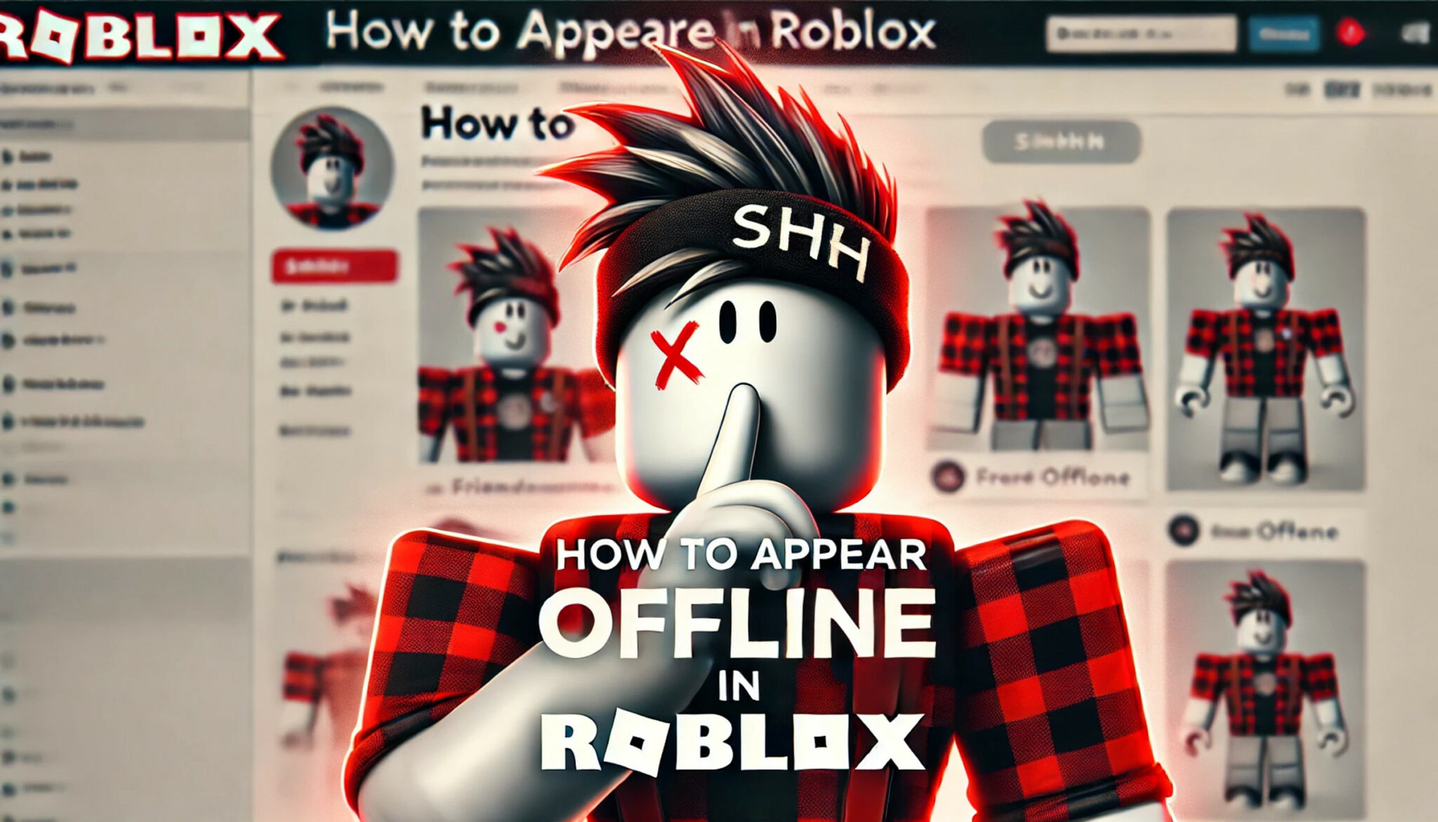 So erscheinen Sie auf Roblox offline (funktionierende Lösung ...