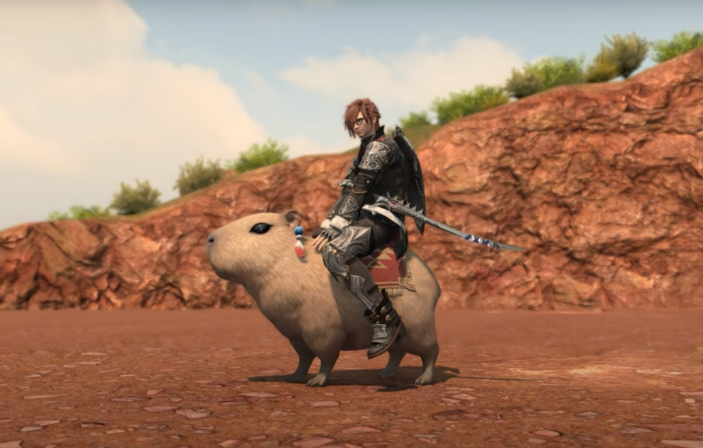 So erhalten Sie das Reittier Mehwapyarra (Capybara) in FFXIV: Dawntrail ...